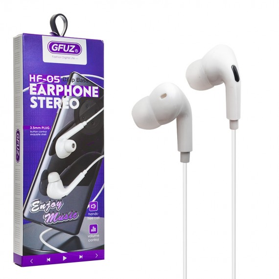 پخش عمده هندزفری سیمی جی فوز (GFUZ) مدل HF-05