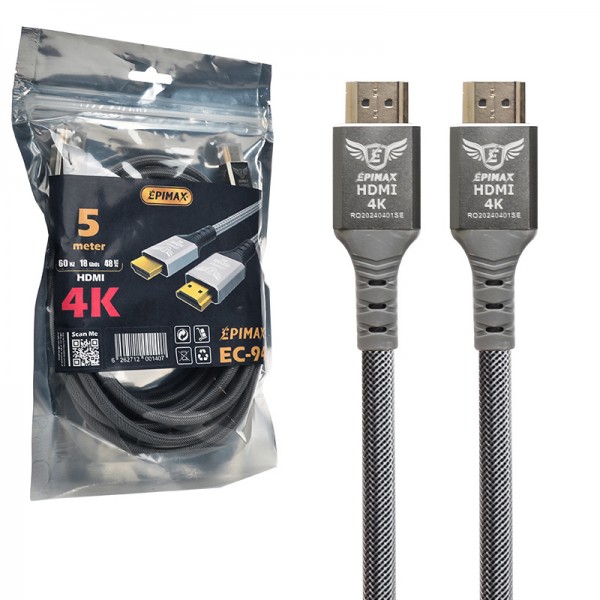 فروش عمده کابل HDMI اپیمکس (EPIMAX) طول 5 متر مدل EC-94