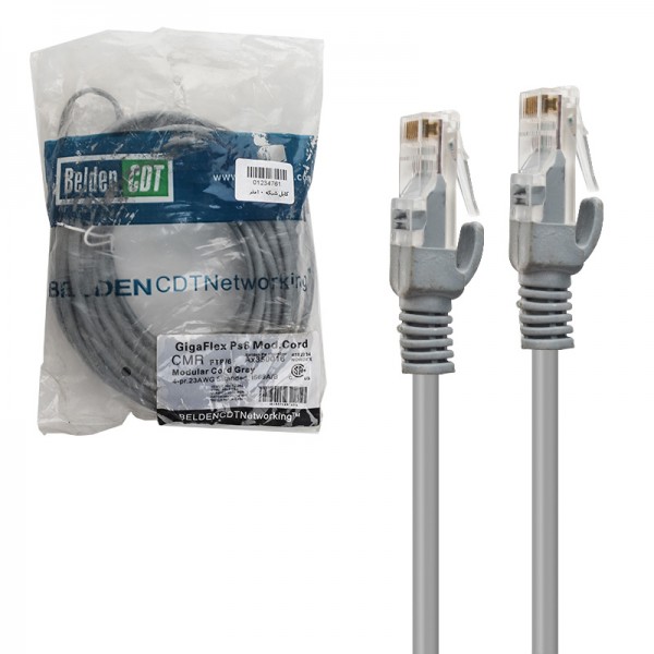 فروش عمده کابل شبکه CAT5 گیگا فلکس (GIGA FLEX) طول 10 متر