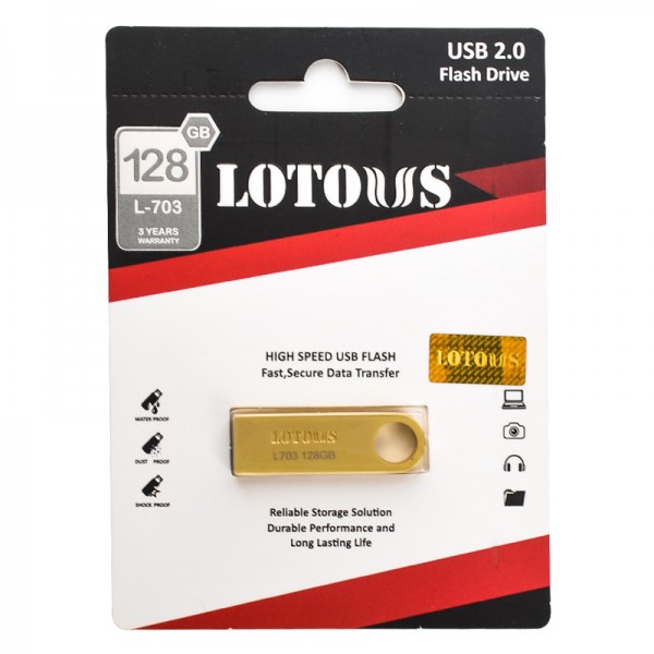 فروش عمده فلش لوتوس (LOTOUS) مدل 128GB L-703