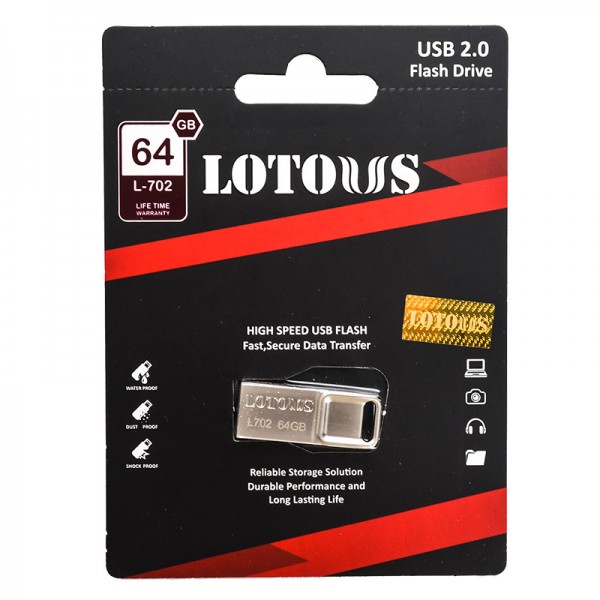 خرید عمده فلش لوتوس (LOTOUS) مدل 64GB L-702