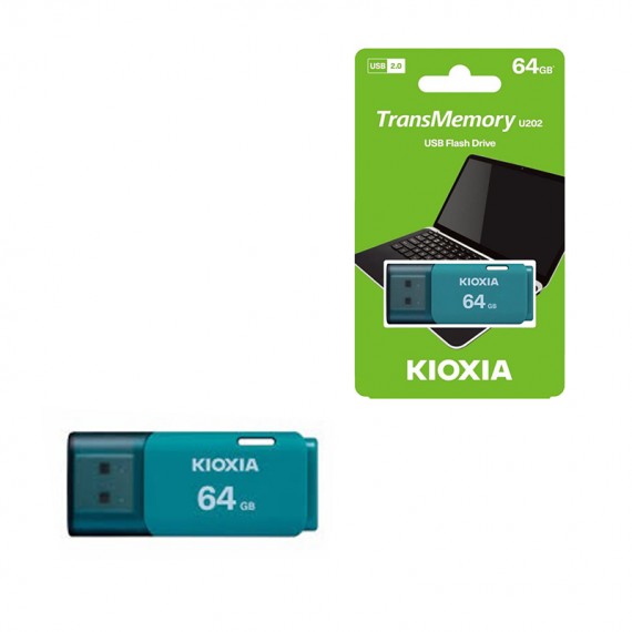 فروش عمده فلش کیوکسیا (KIOXIA) مدل 64GB TransMemory U202 گارانتی آسان سرویس