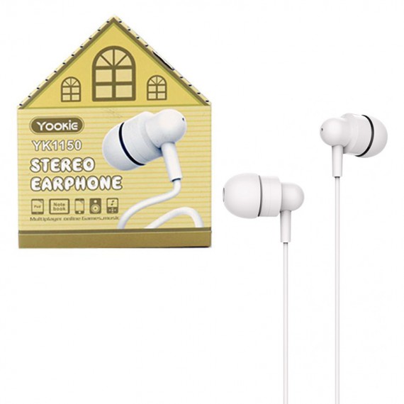 فروش عمده هندزفری سیمی یوکی (Yookie) مدل YK1150