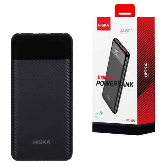 فروش عمده پاوربانک هیسکا (HISKA) مدل HP-122PD ظرفیت 10000mAh