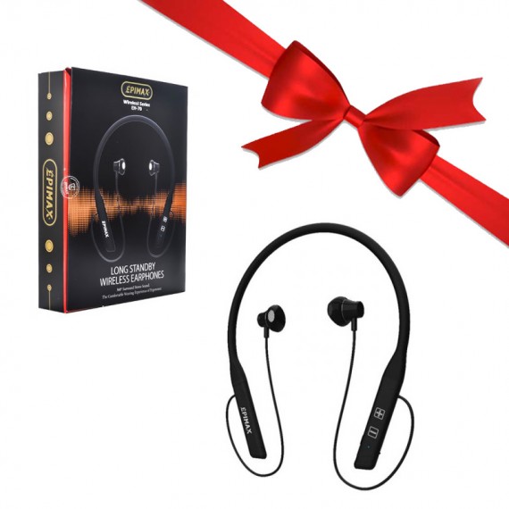 خرید عمده بسته 1+10 هندزفری بلوتوث پشت گردنی اپیمکس (EPIMAX) مدل EH-70 (یک عدد هدیه)