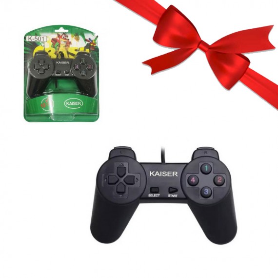 فروش عمده بسته 1+10 دسته بازی کایزر (KAISER) مدل K-501 (یک عدد هدیه)