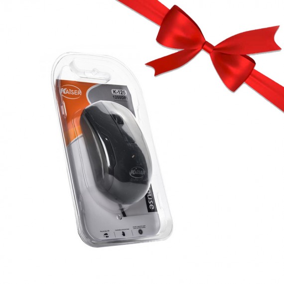 خرید عمده بسته 1+10 موس سیم دار کایزر (KAISER) مدل K-125 (یک عدد هدیه)