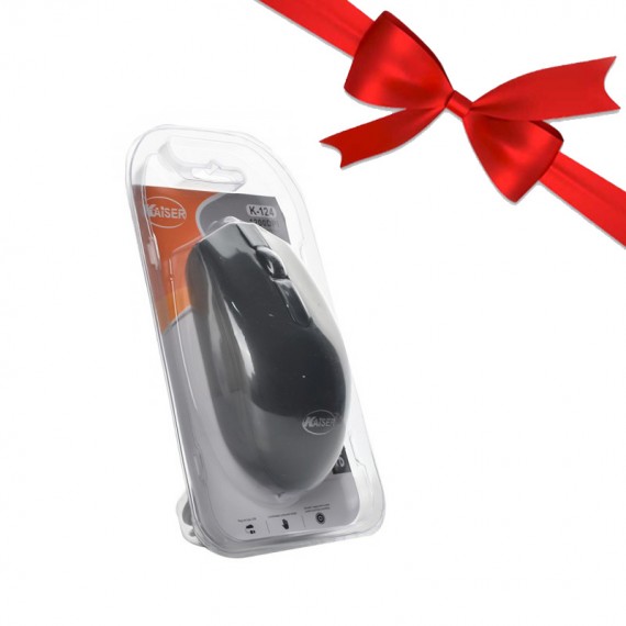 خرید عمده بسته 1+10 موس سیم دار کایزر (KAISER) مدل K-124 (یک عدد هدیه)