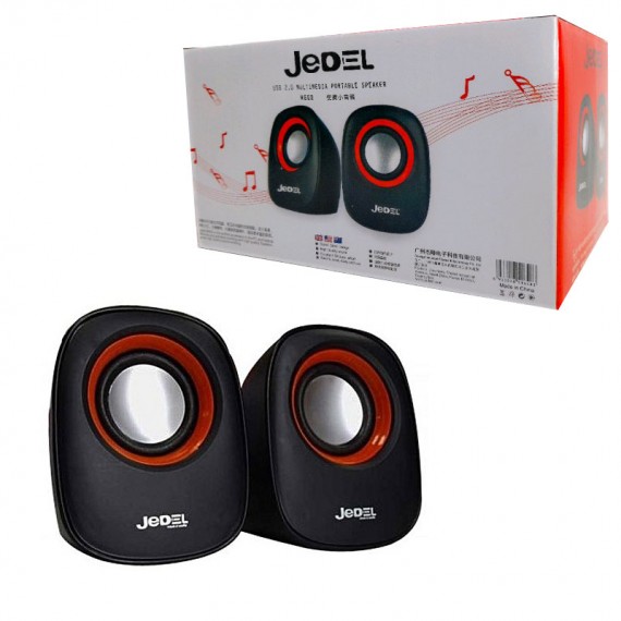خرید عمده اسپیکر لپ تاپی 2 تکه جدل (JeDEL) مدل M600