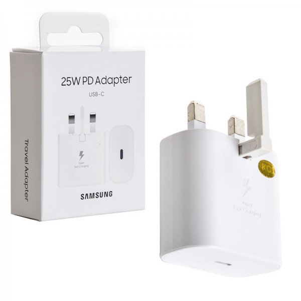 فروش عمده کلگی شارژر 25 وات سه شاخه اروپایی سامسونگ (Samsung) مدل EP ...